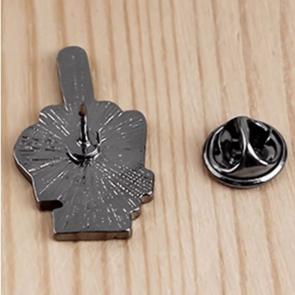 Cute4less2012 | Jewelry | Over My Dead Body Middle Finger Skeleton ...